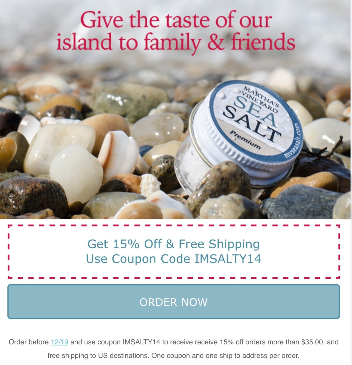 Gift The Flavor the Island – MV Sea Salt